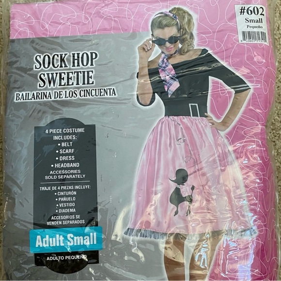 Other | Sock Hop Sweetie Costume Adult Small | Poshmark